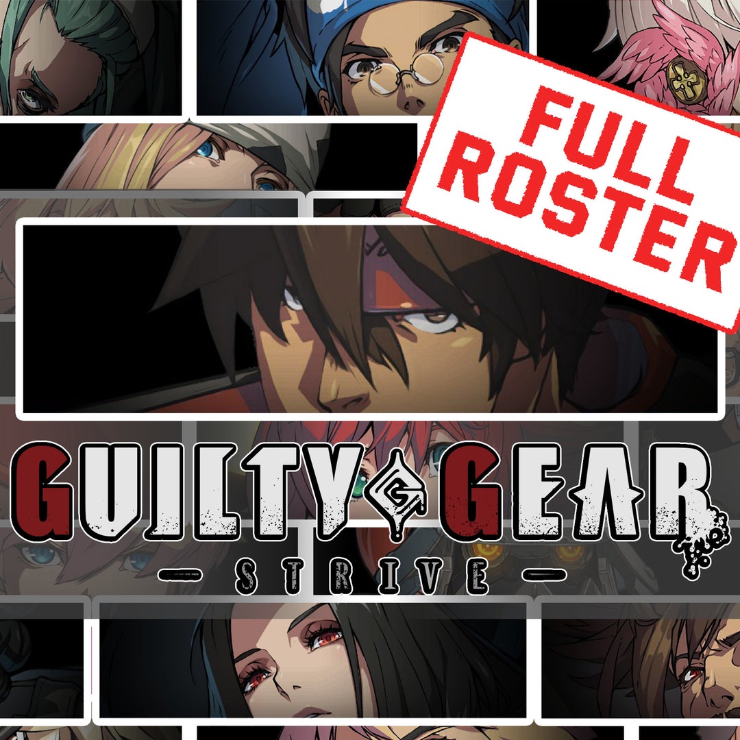 Guilty Gear Strive Portrait Stickers - Etsy