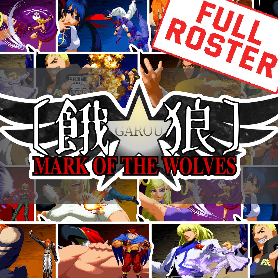 Garou MOTW Character Stickers - Etsy