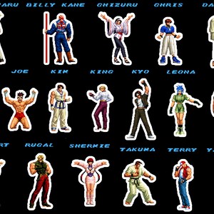 Kof '98 Single Stickers || Pegatinas Individuales De Kof '98 - Etsy