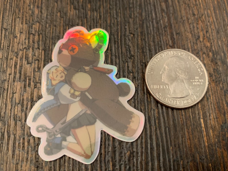 Bridget guilty Gear Strive HOLO Sticker - Etsy