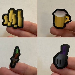 OSRS Iconic Items Stickers - Etsy