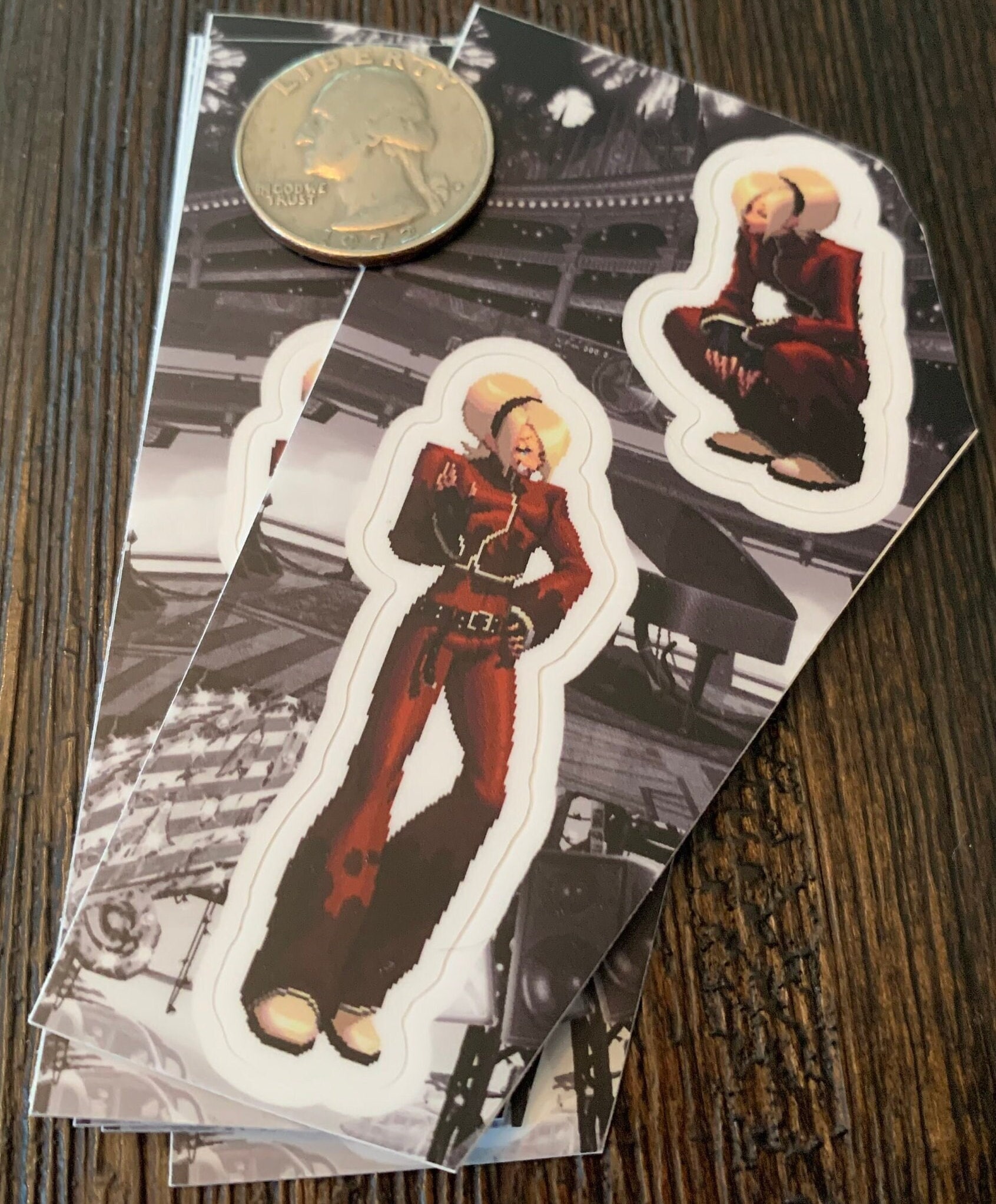 Kof XIII Double Stickers Pegatinas Dobles De Kof XIII - Etsy