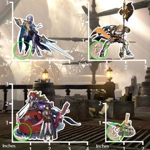 Granblue Fantasy GBVSR FULL ROSTER Stickers - Etsy