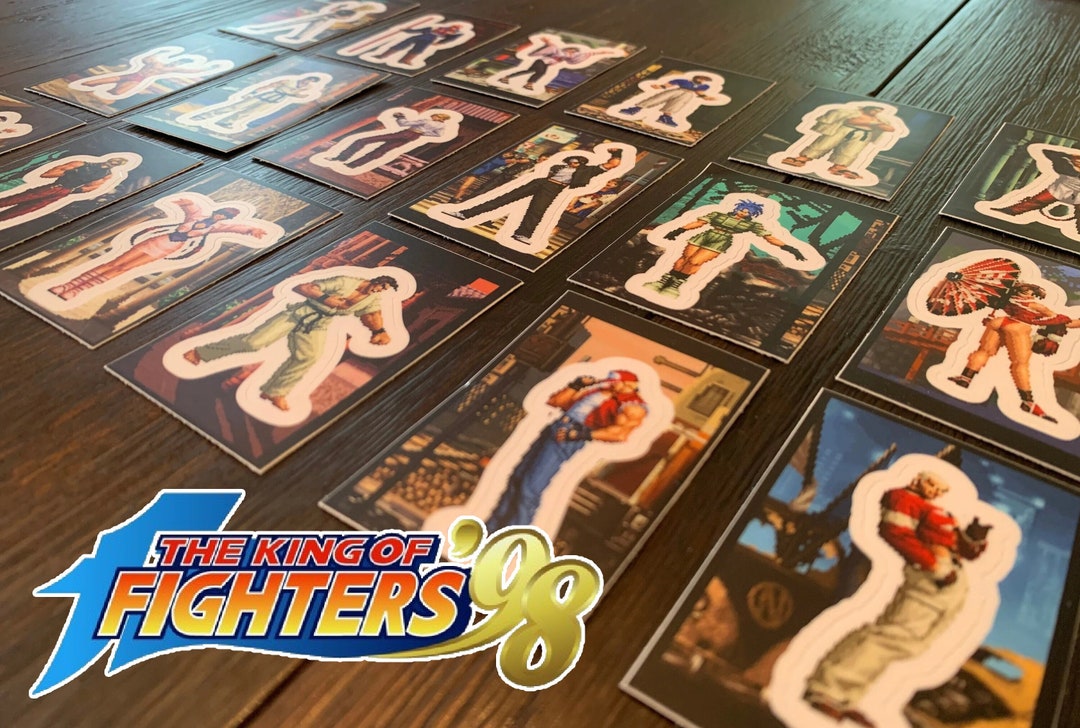 Kof '98 Single Stickers || Pegatinas Individuales De Kof '98 - Etsy