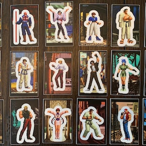 Kof '98 Single Stickers || Pegatinas Individuales De Kof '98 - Etsy