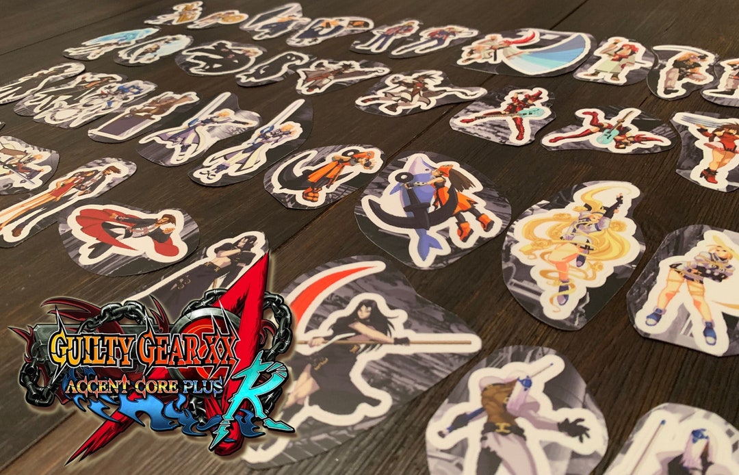 GGXX/R FULL ROSTER Stickers - Etsy