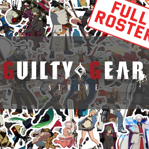 Guilty Gear Stickers - Etsy