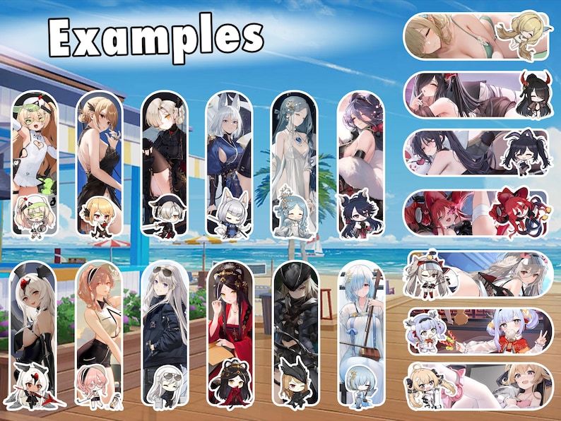 Azur Lane CUSTOM Stickers - Etsy