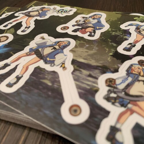 Bridget guilty Gear Strive Sticker Sheet - Etsy