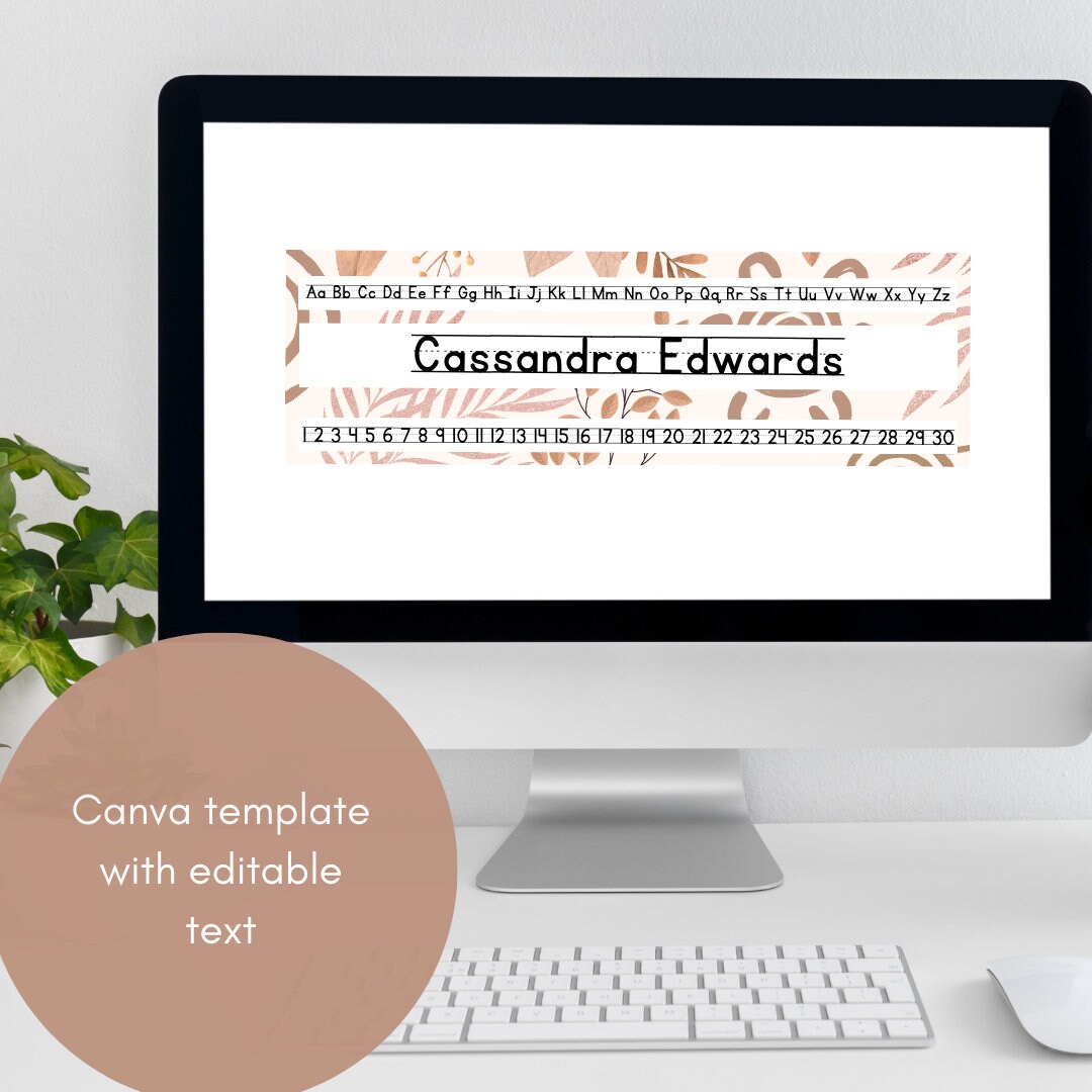 Indigenous Decor Bundle Classroom | Editable Templates | Digital ...