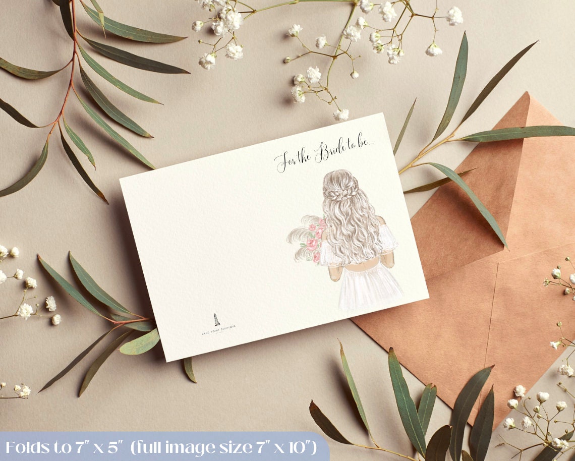 For the Bride to Be | Congratulations Card | Wedding Card |card for the ...