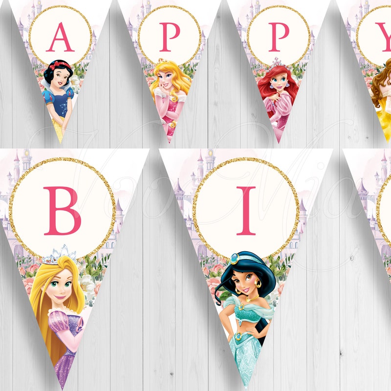 Princess Banners - Etsy