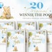 Classic Winnie the Pooh Late Night Diapers Sign, Editable Party Table ...