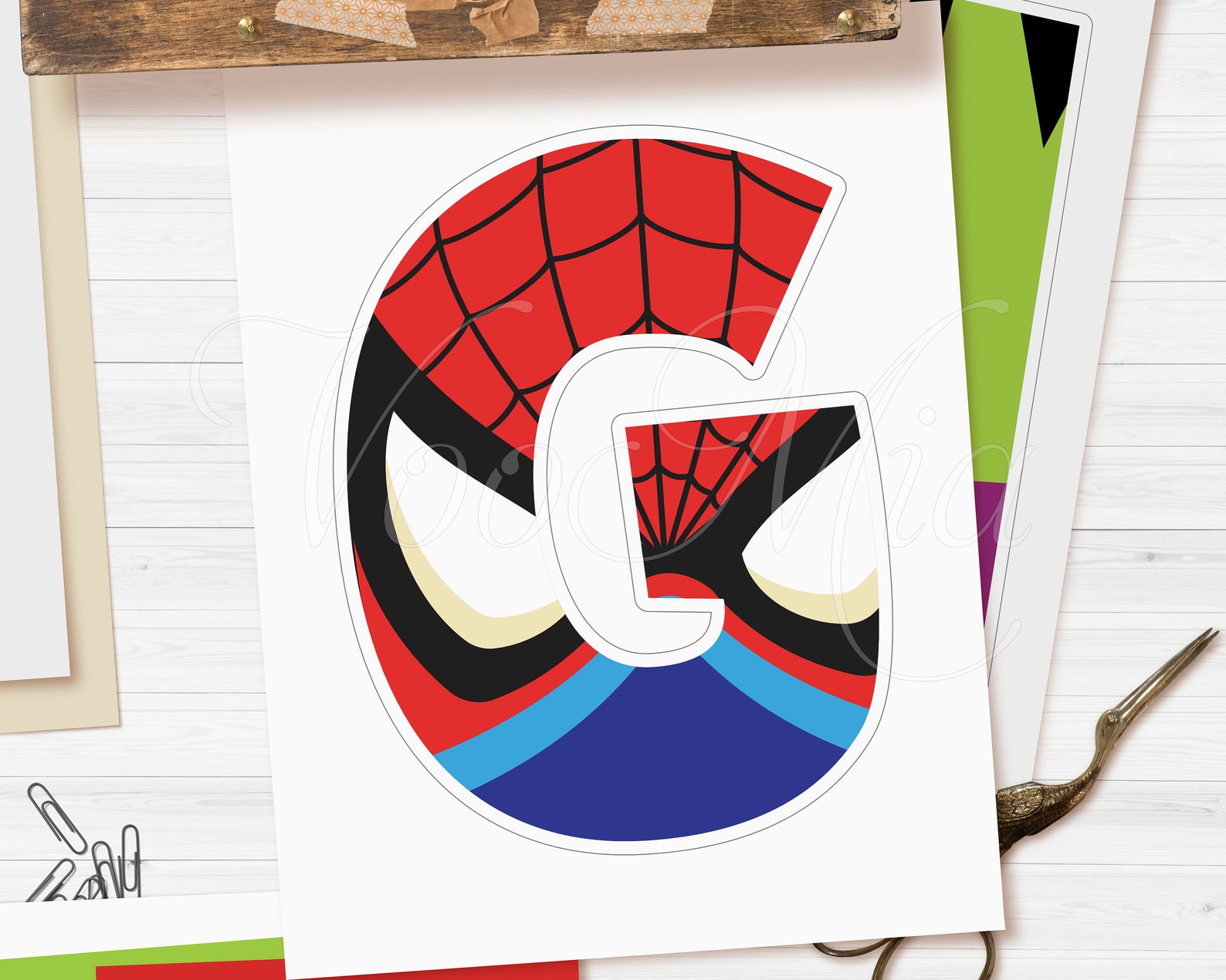 Superhero Alphabet Printable Letters, Superheroes Font Characters - Etsy