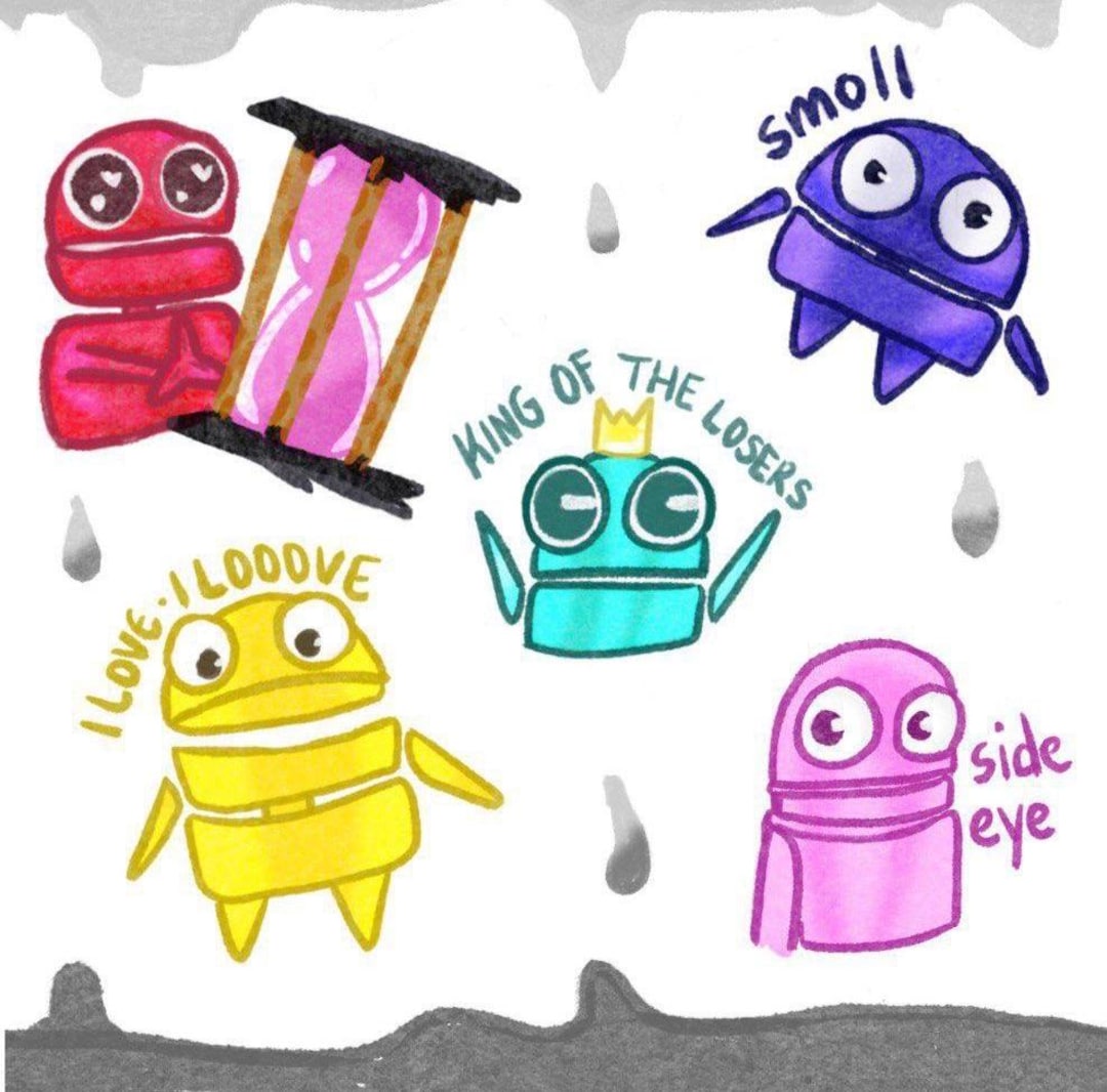 R.E.P.O / REPO / Game Stickersheet - I Love Meme, Side Eye, Repo ...