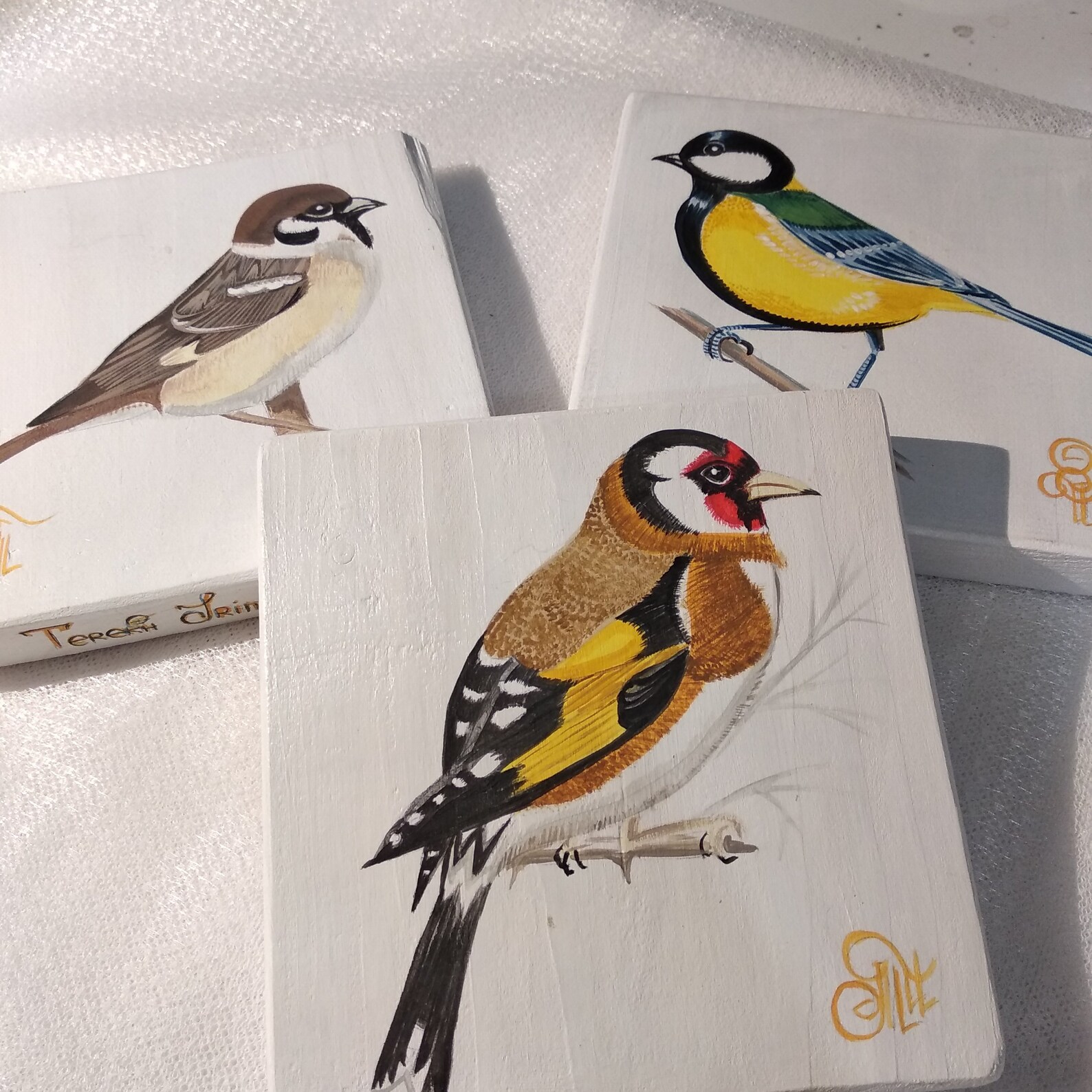 Decorative Kitchen Decor Wall Hanging birds SET - Etsy