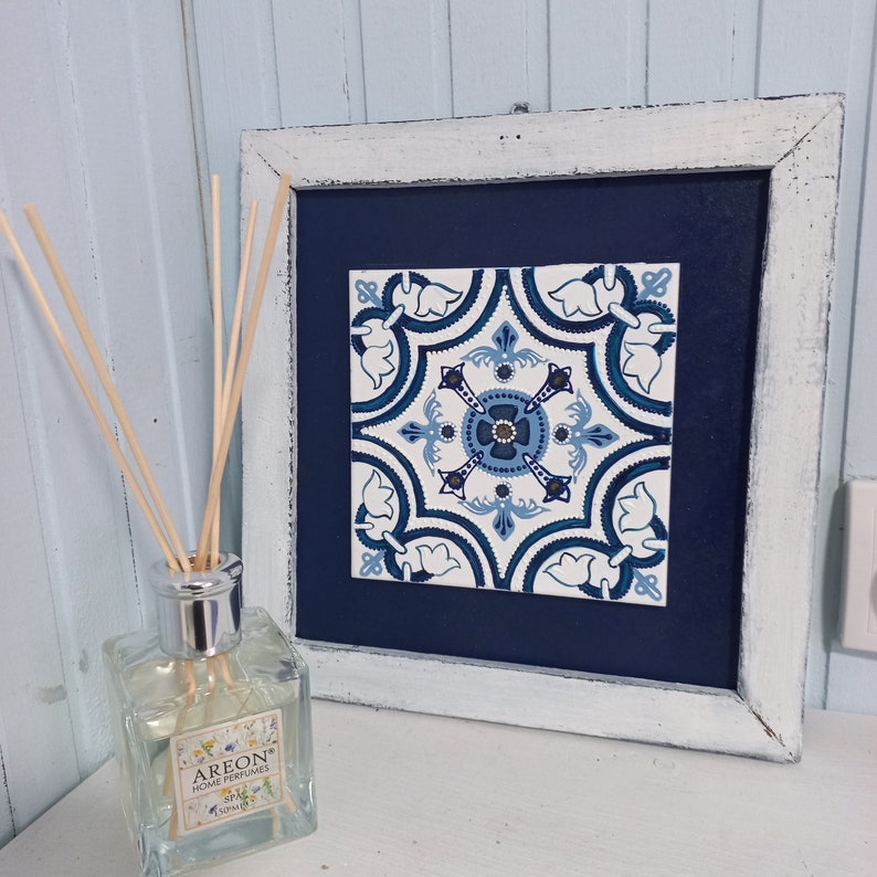 Wall Hanging Decor Hand-painted Tiles Wall Art Tile Wall - Etsy