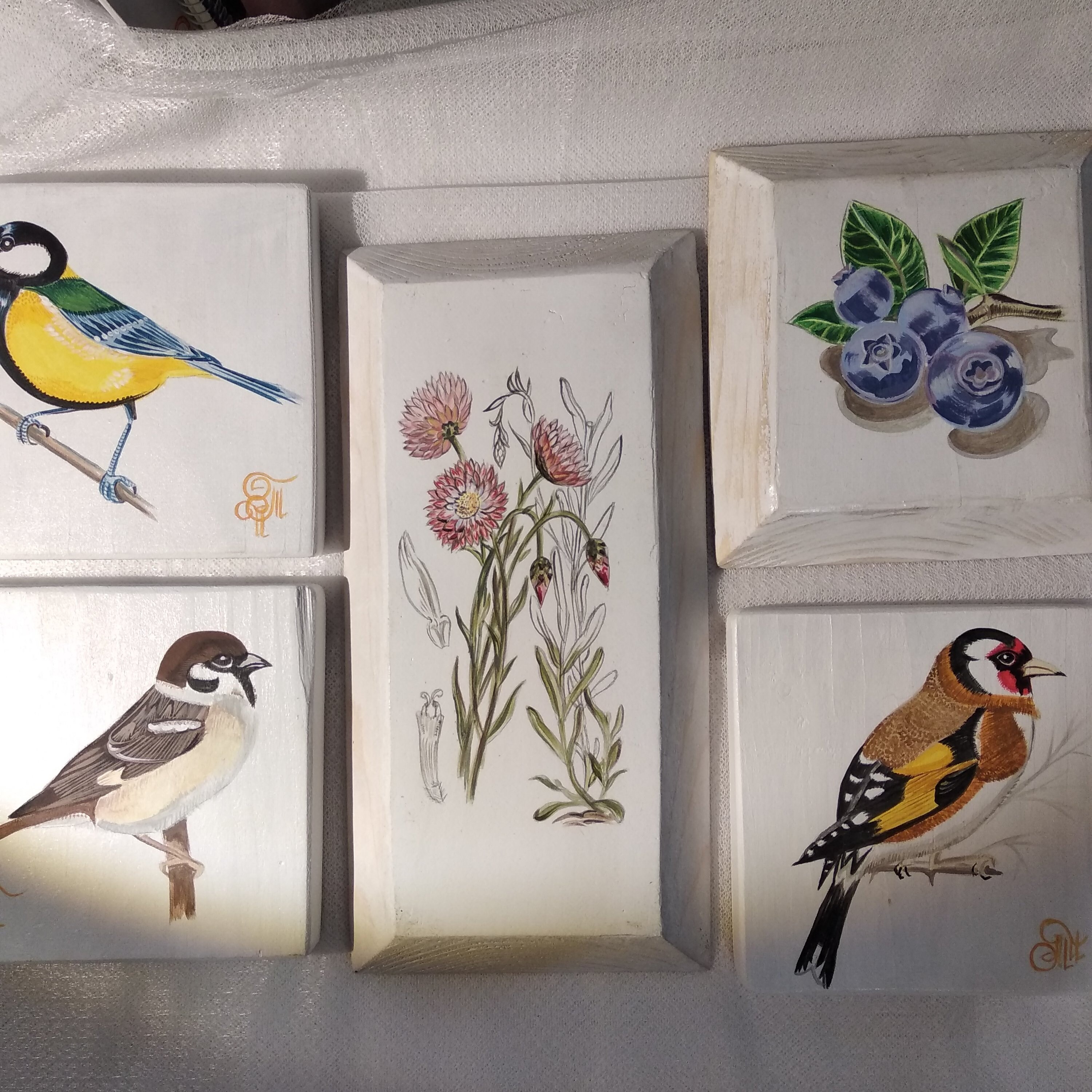 Decorative Kitchen Decor Wall Hanging birds SET - Etsy UK