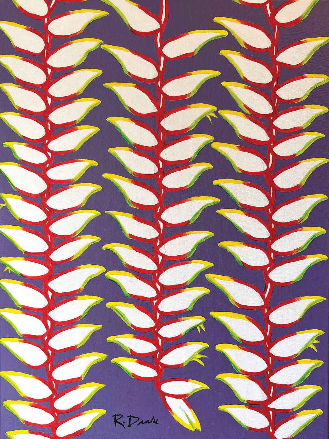Lobster Claw Royal Hawaiian Colors - Etsy