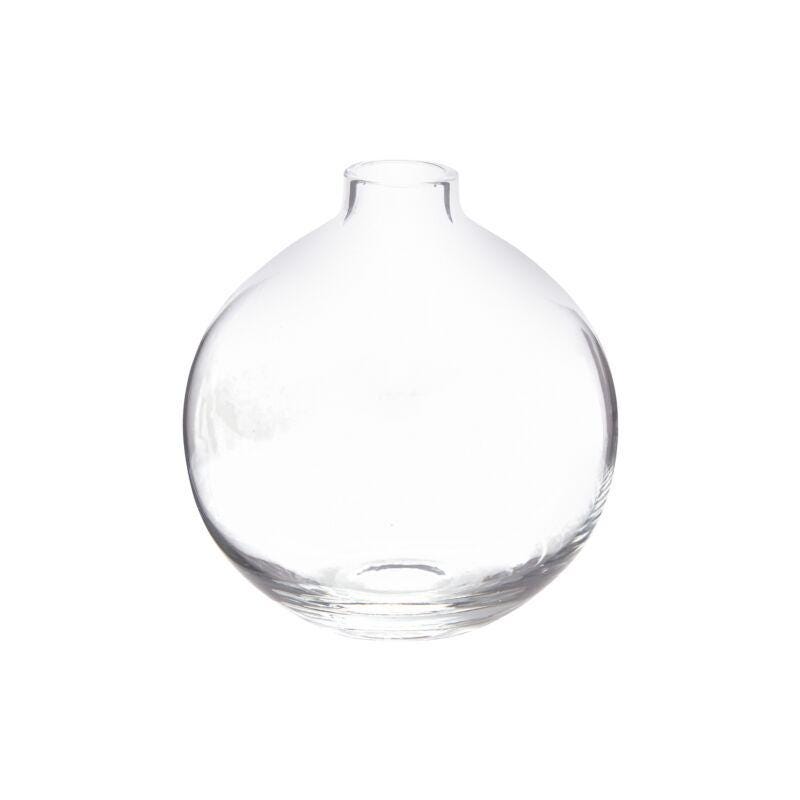 Round Glass Vase - Etsy
