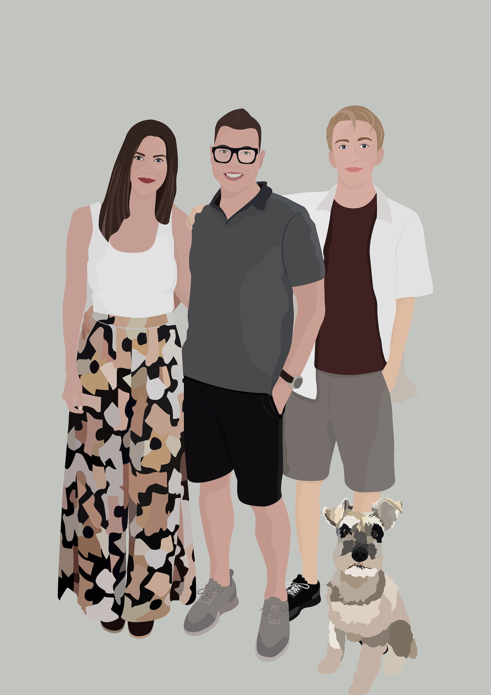 Custom Digital Illustration Detailed Illustration Made From - Etsy