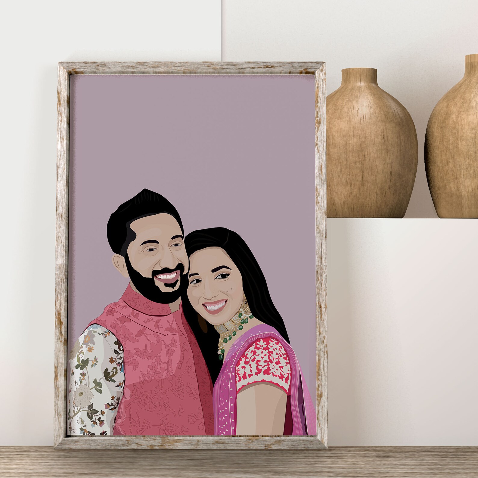 Custom Digital Illustration Detailed Illustration Made From - Etsy