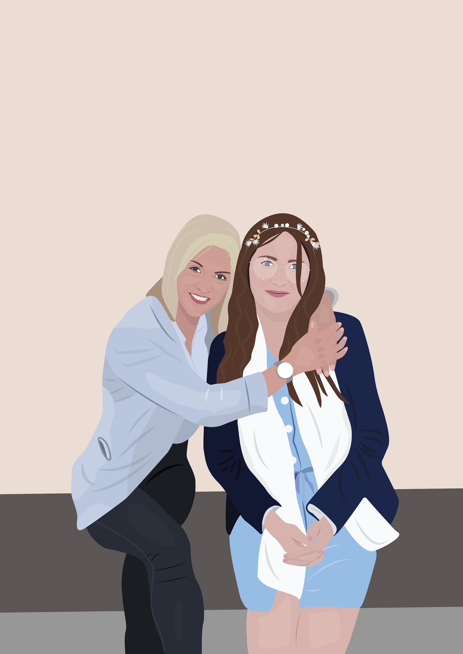 Custom Digital Illustration Detailed Illustration Made From - Etsy