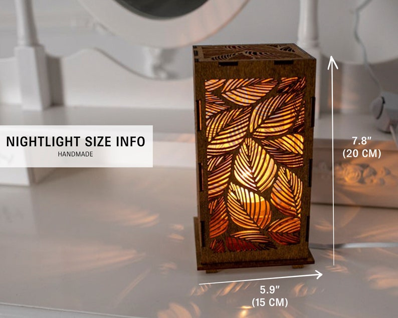 Decorative Night Light Unique Handmade Night Light for | Etsy