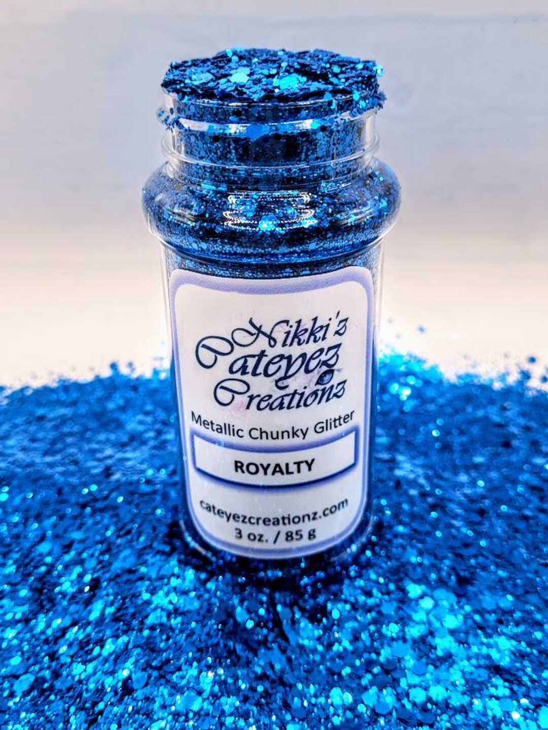 Royalty Metallic Chunky Royal Blue Glitter - Etsy