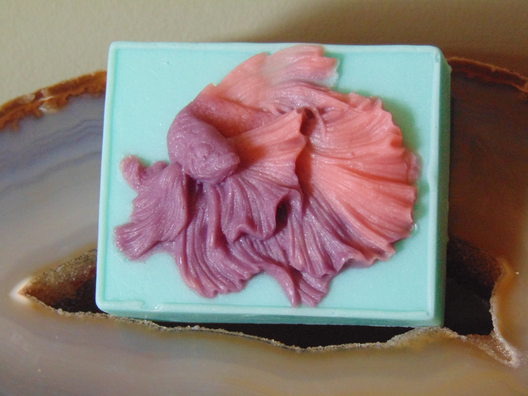 Beta Fish Soap, Beach Decor Bathroom, Ocean Decor Bathroom, Beta Soap ...