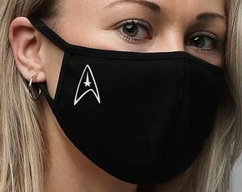 Star Trek Face Mask | Etsy