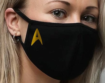 Star Trek Face Mask | Etsy