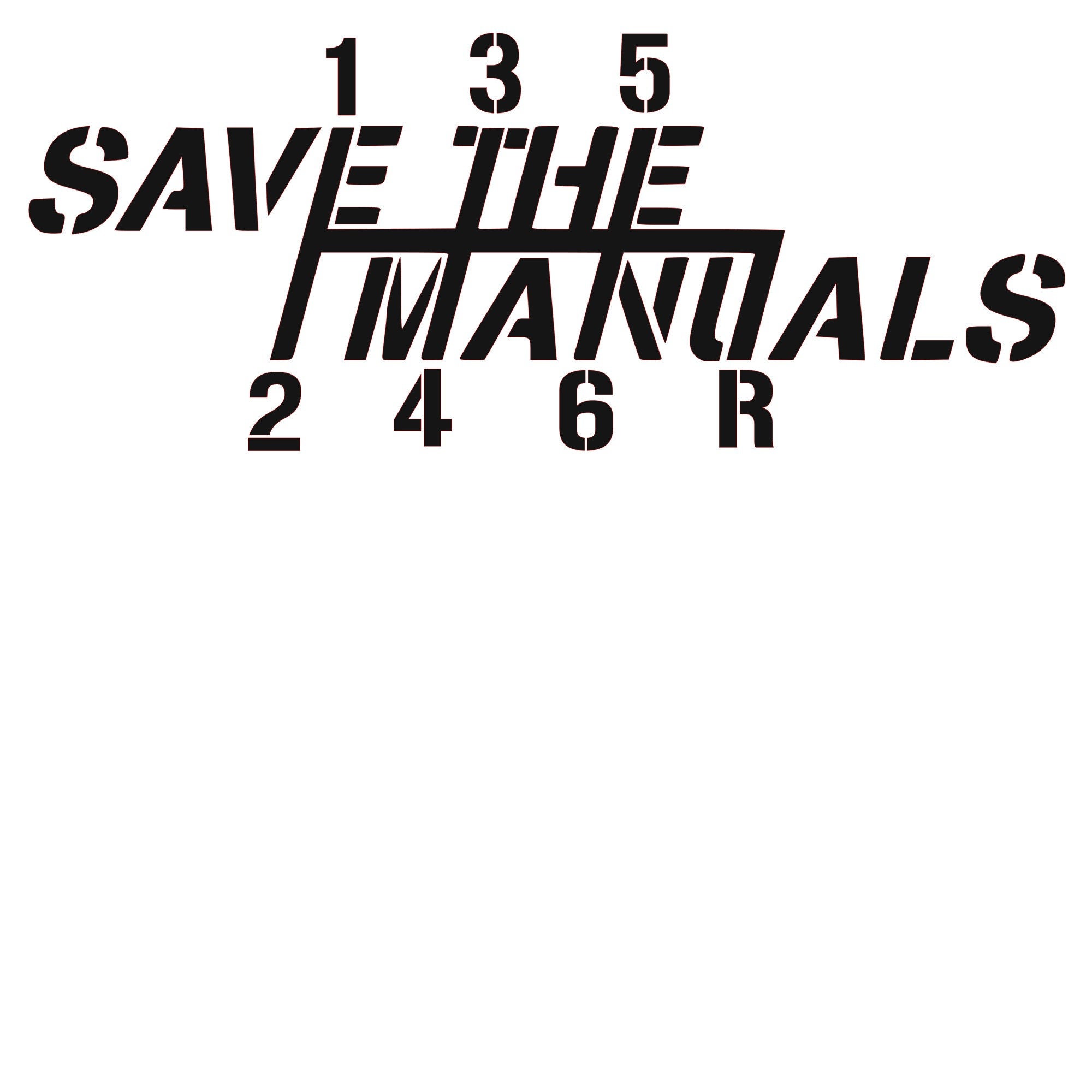 Save The Manuals SVG | Etsy