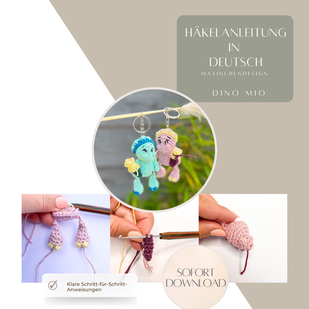 PDF Crochet Instructions in German mio the - Etsy UK