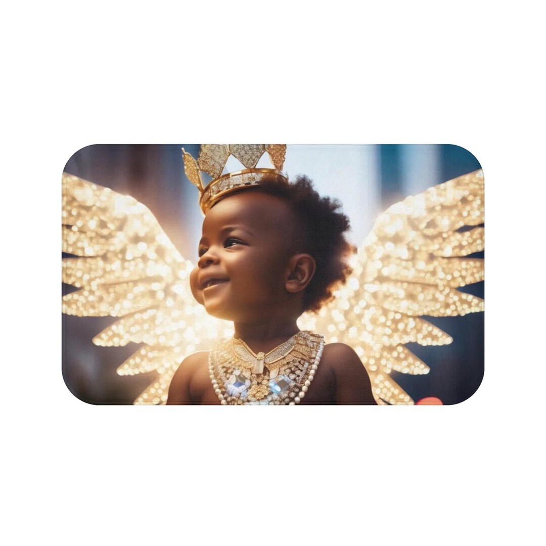 Baby Angel Bath Mat - Etsy