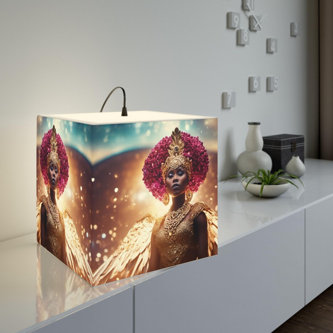 Angel Queen Cube Lamp - Etsy