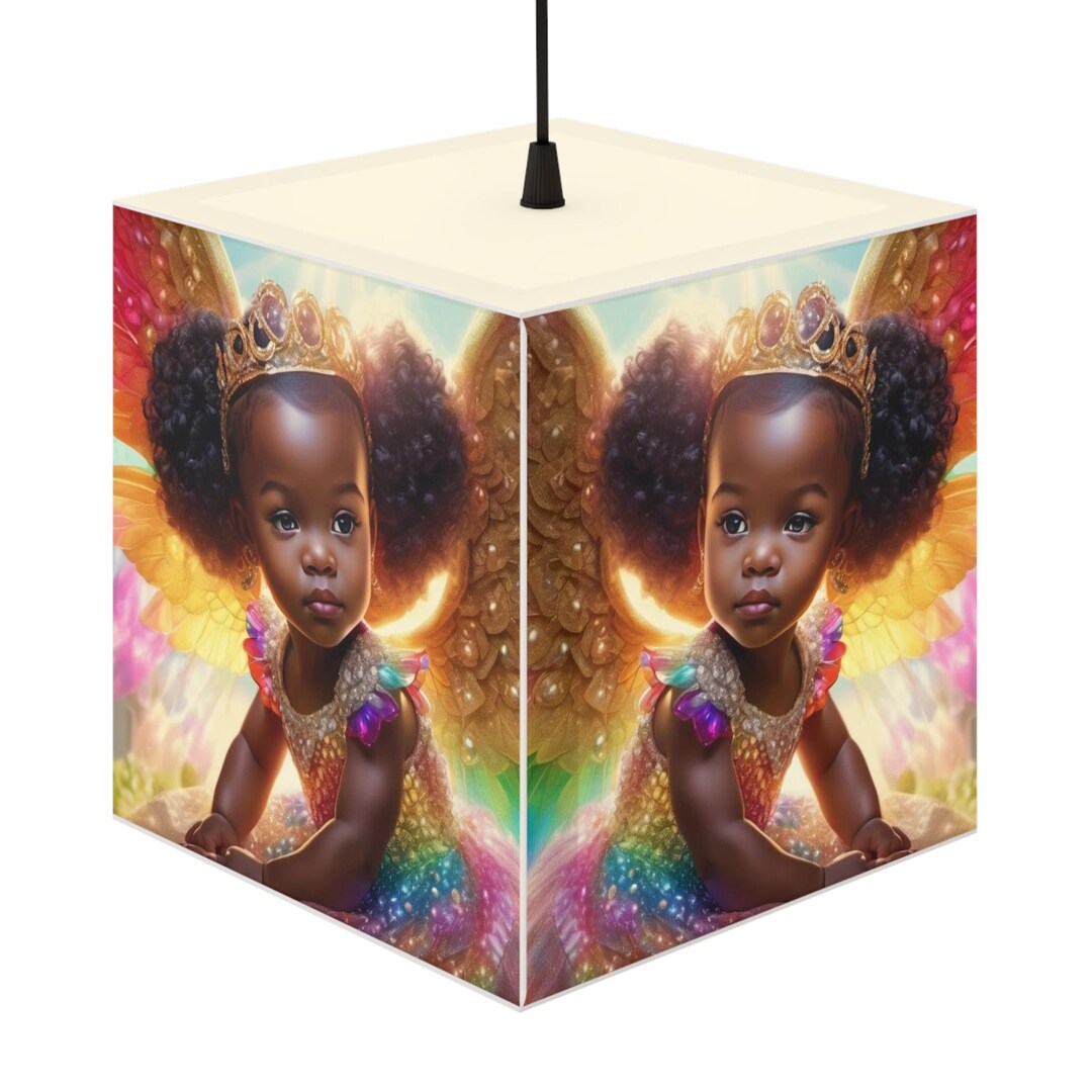 Angel Light Cube Lamp - Etsy