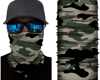 Woodland Camo Mask - Etsy