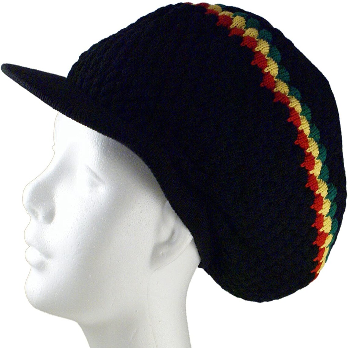 Rasta Hat for Dreadlocks.bob Marley Hat With Rasta Stripe. - Etsy