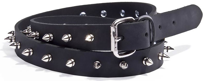Stud Belt With Spike Studs. Studded Belt With 1 2 3 or 4 - Etsy UK