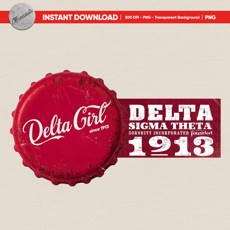 Delta Sigma Theta Diva Greek Sorority PNG Digital Download - Etsy