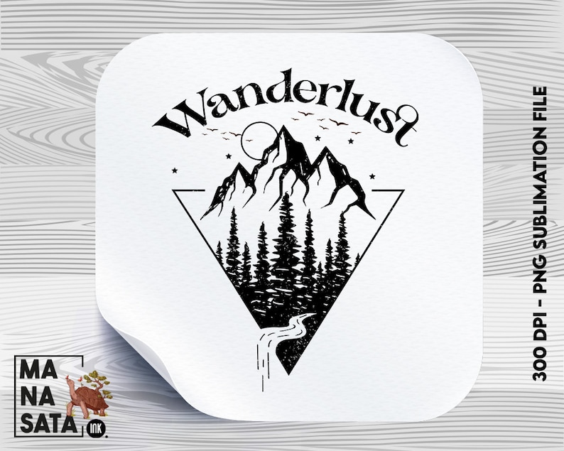 Wanderlust Png Travel Png Wanderlust Definition Png | Etsy