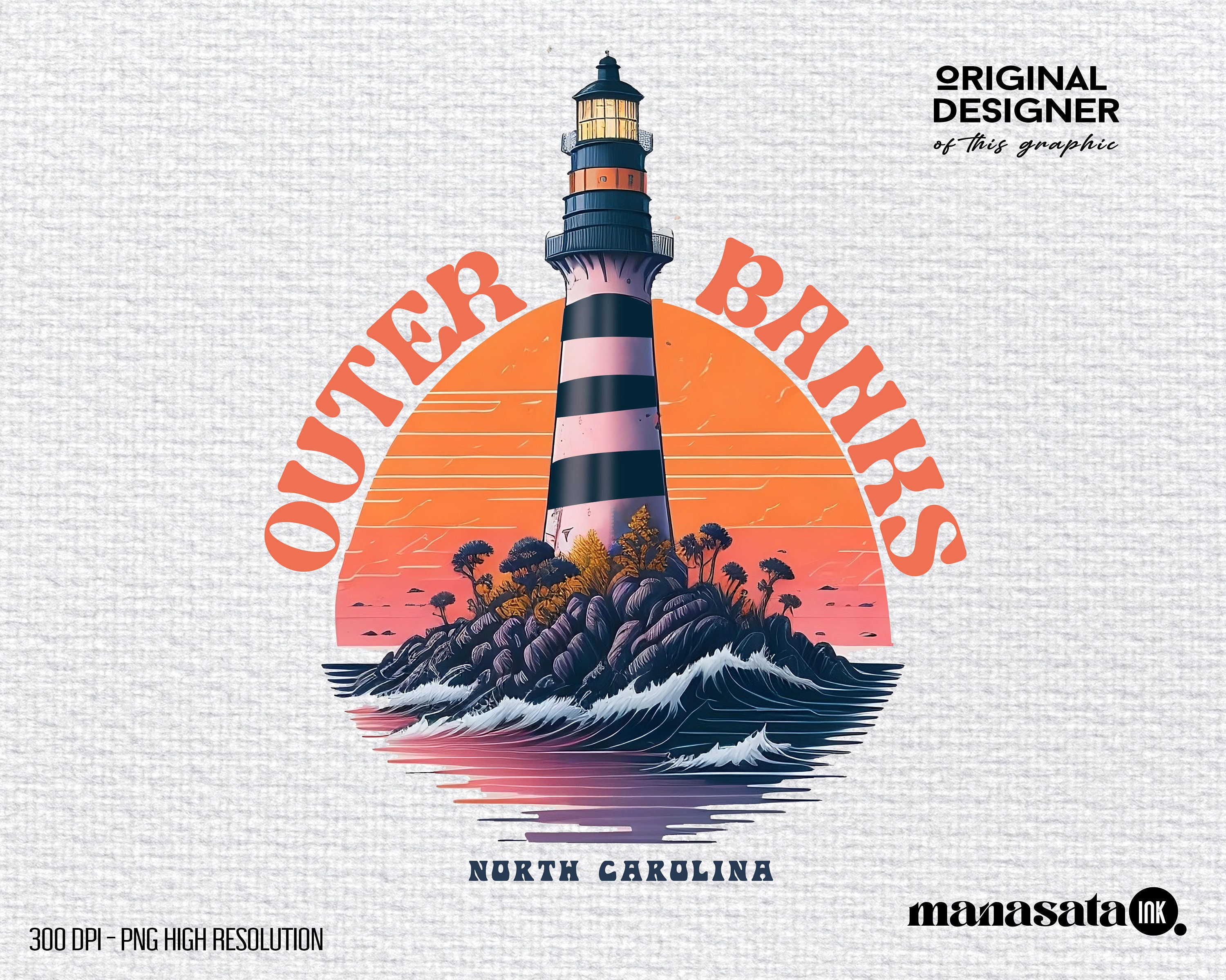 Outer Banks Png | Retro Sublimations | Pogue Life | for Cricut ...