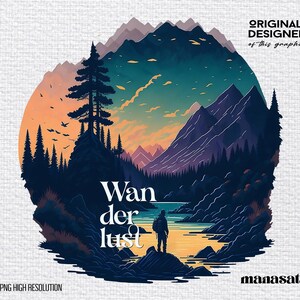 Wanderlust Png | Outdoor Svg | Camping Png | Boho Png | Hiking Svg ...