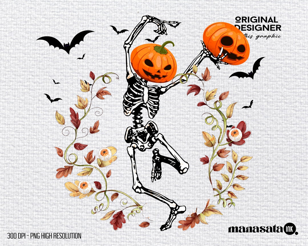 Dancing Skeleton Png | Trendy Halloween | Skeleton Halloween Png ...