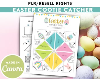 Editable PLR Friendship Cootie Catcher Printable | Printable Activity ...