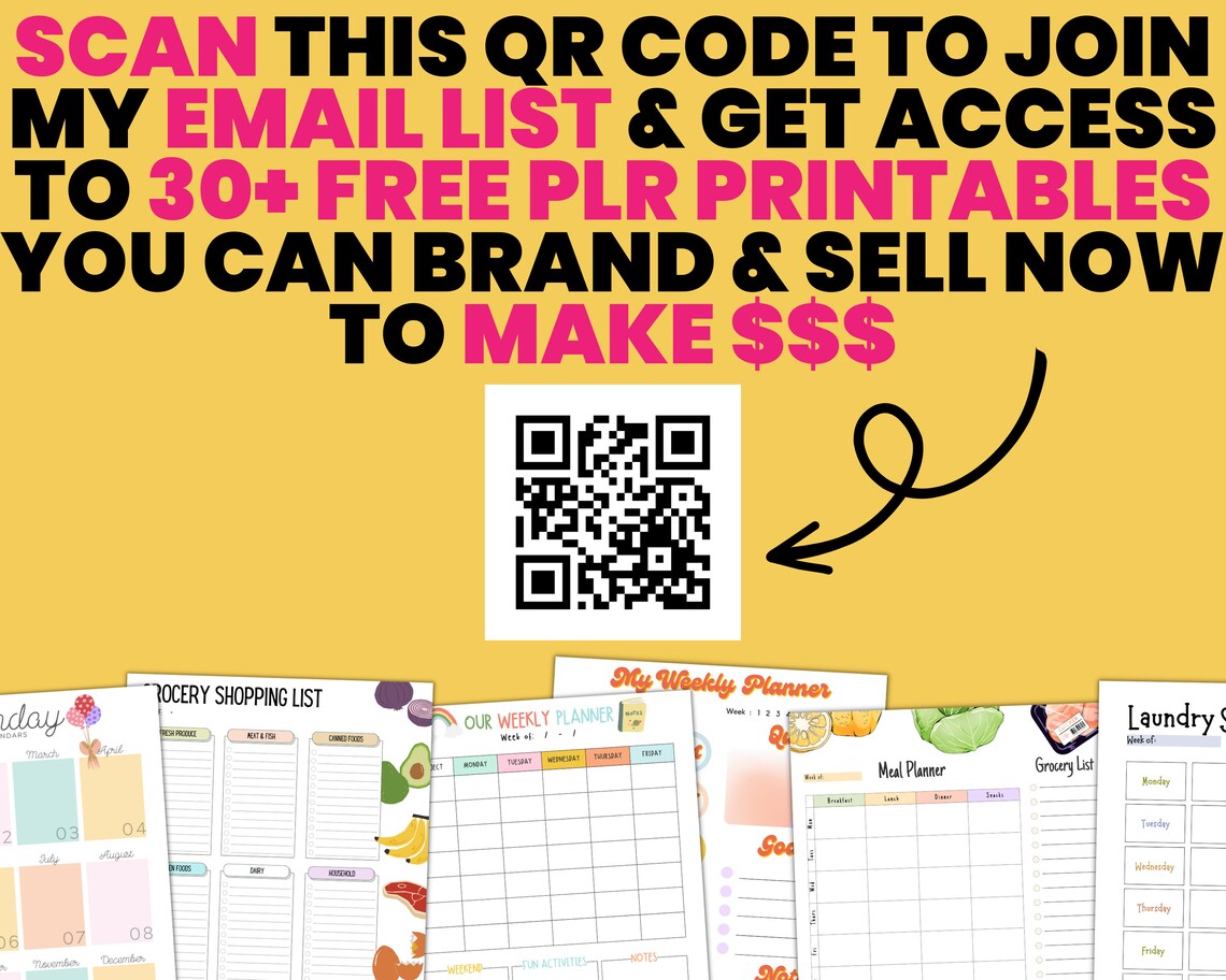 Editable PLR Emergency Ingredient Substitution Cheat Sheet Kitchen ...