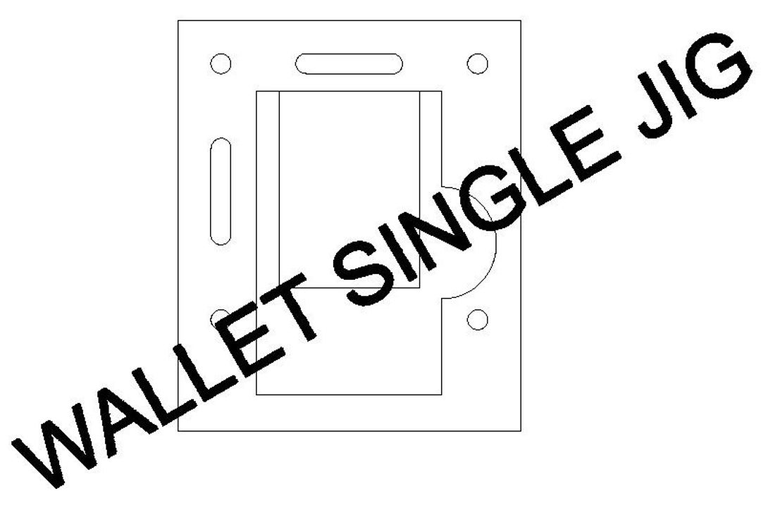 Fiber Laser RFID Wallet Jig SVG Files - Etsy