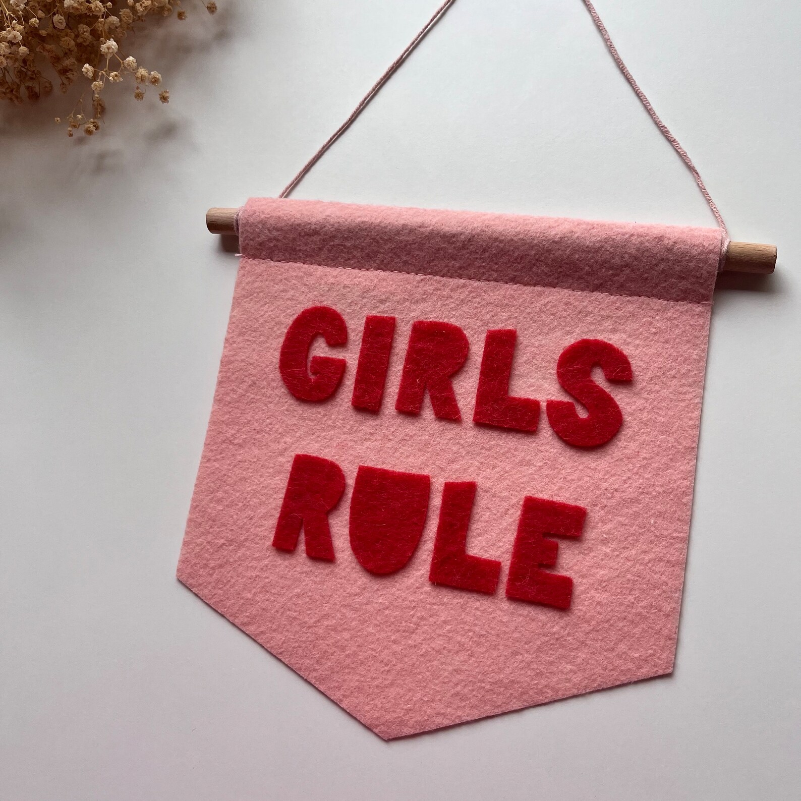 Girls Rule Banner, Girls Rule Wall Decor, Girls Room Decoration - Etsy