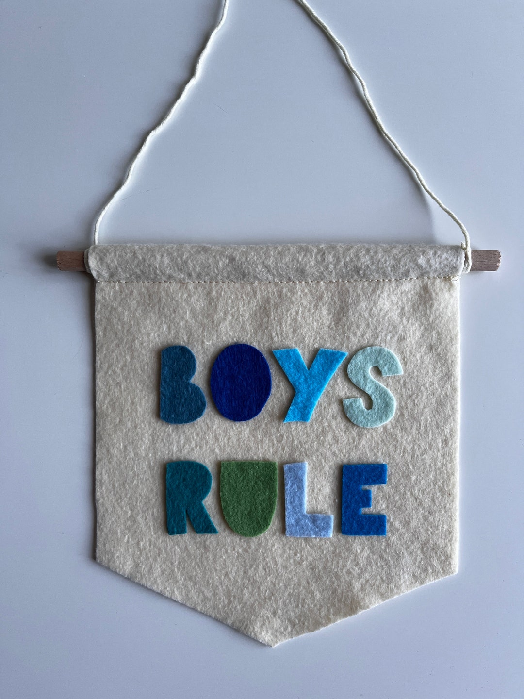 Boys Rule Banner, Boys Rule Wall Decor, Boys Room Decoration - Etsy